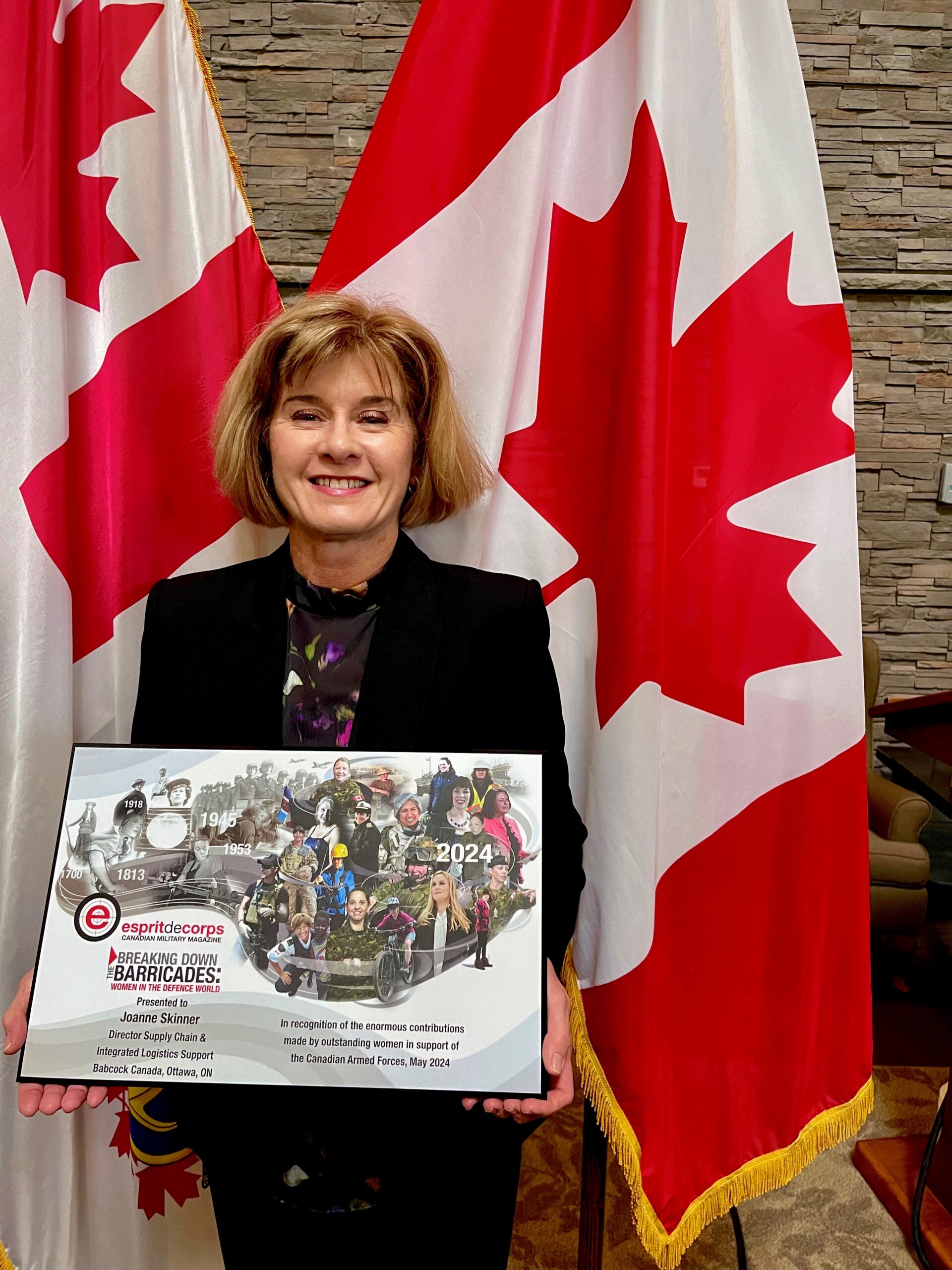 Joanne Skinner Selected as a Top 20 Women in Defence - Babcock Canada