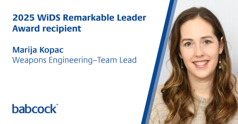 2025 WiDS Remarkable Leader Award Recipient - Babcock Canada